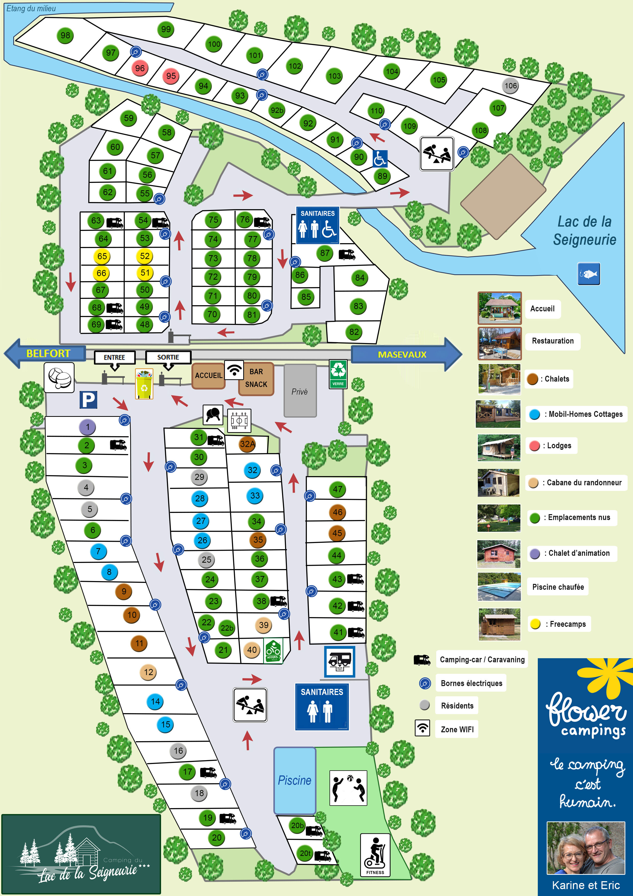 Camping du Lac de la Seigneurie – Holiday in Franche-Comté